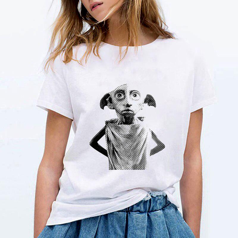 Dobby Fashion Printed Tshirt Men And Women Casual Shirt Fitness Cool ...