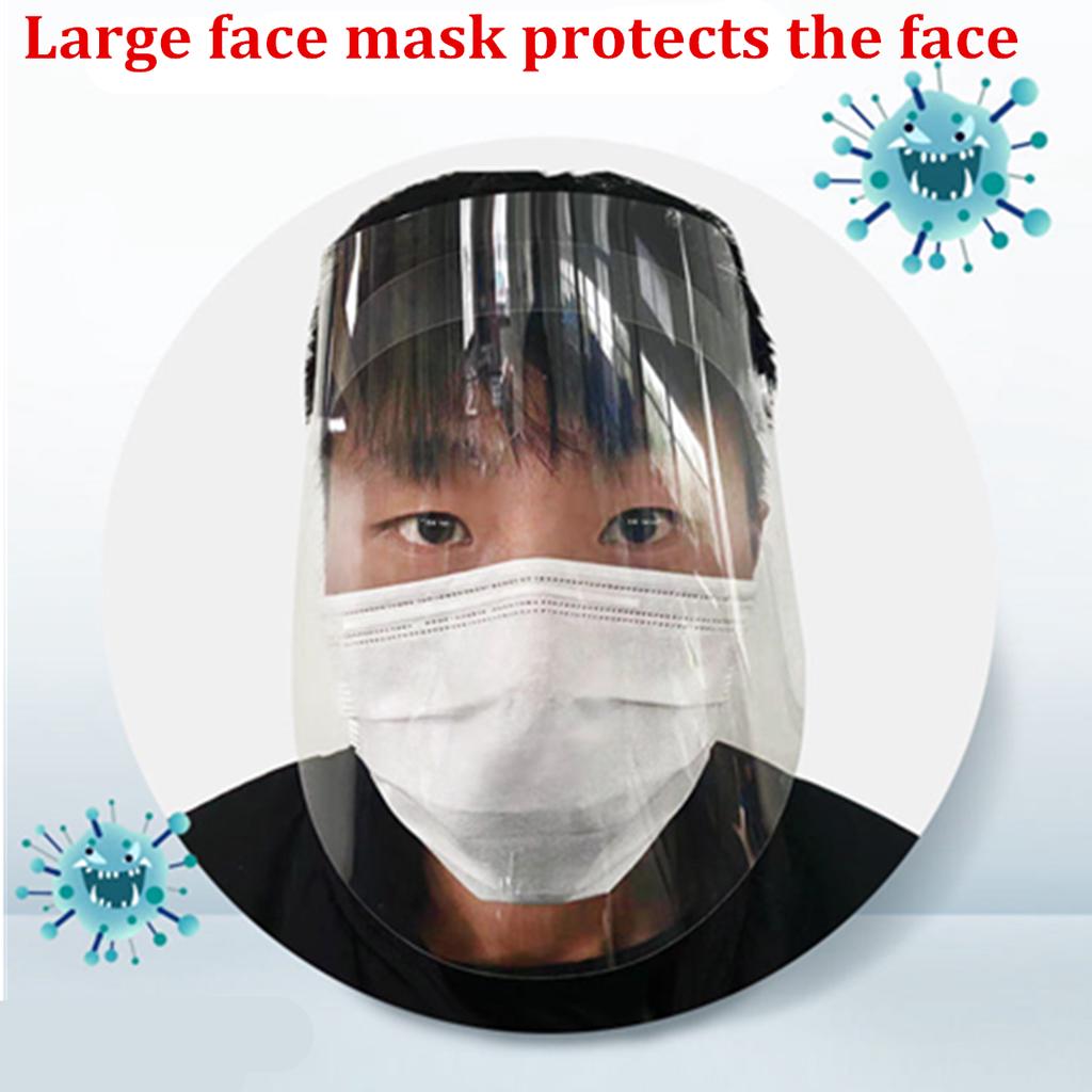Buy Kids/Adult Transparent PVC Full Face Mask for Protection Anti-Fog ...