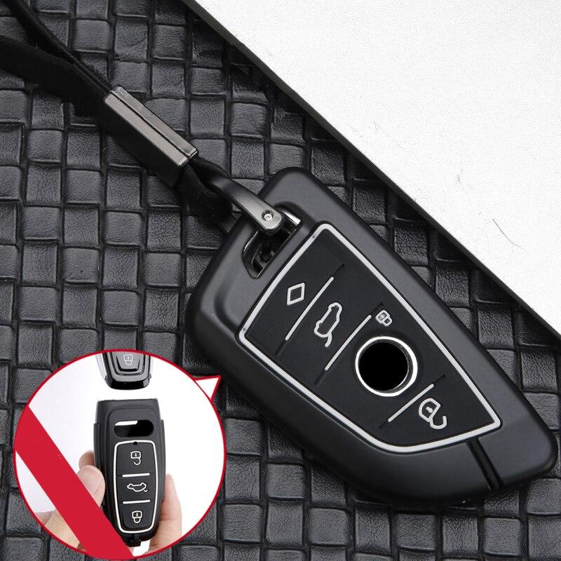 Buy New Zinc Alloy Metal Car Key Box Cover for X1 X3 X5 X6 Series 1257 ...