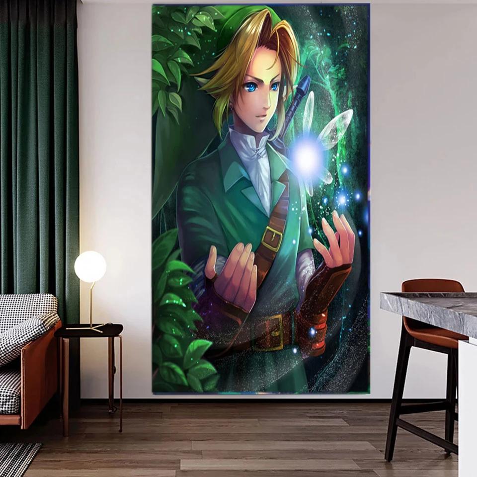 5d Diy Diamond Painting Full Round Square Cartoon Character 5d Diy ...
