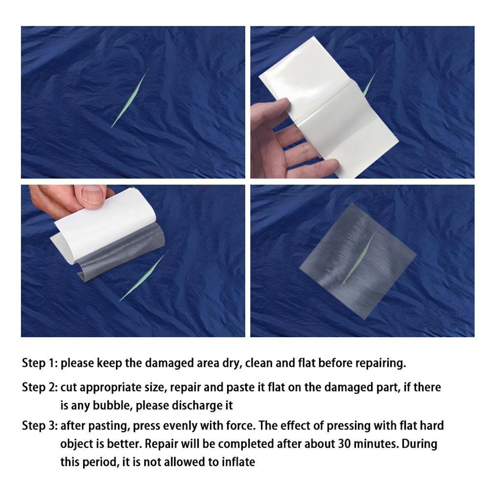 Buy 10/20 Pcs Inflatable Swimming Pool Puncture Repair Patch Kit Airbed ...