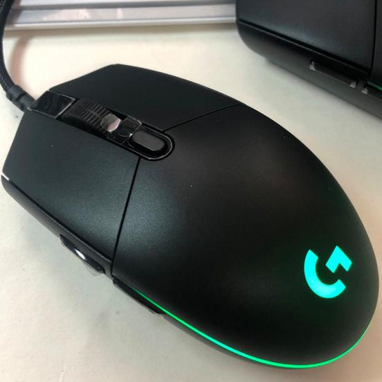 Buy Computer Peripherals Plastic Wired Mouse RGB Light Comfortable to ...