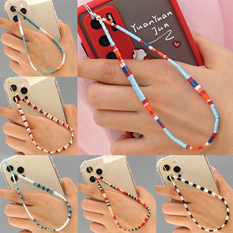 Buy 1PC Cute Women Key Chain Mobile Phone Chain Anti-lost Universal ...