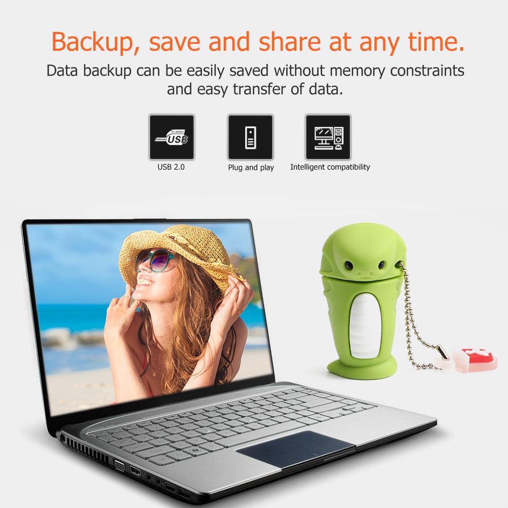 Buy Portable Snake USB 2.0 Flash Drive U Disk Memory Data Storage ...
