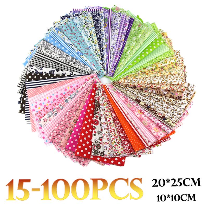 Buy Art And Hobby Diy Mixed Printed Cloth Fabrics For Patchwork Sewing ...