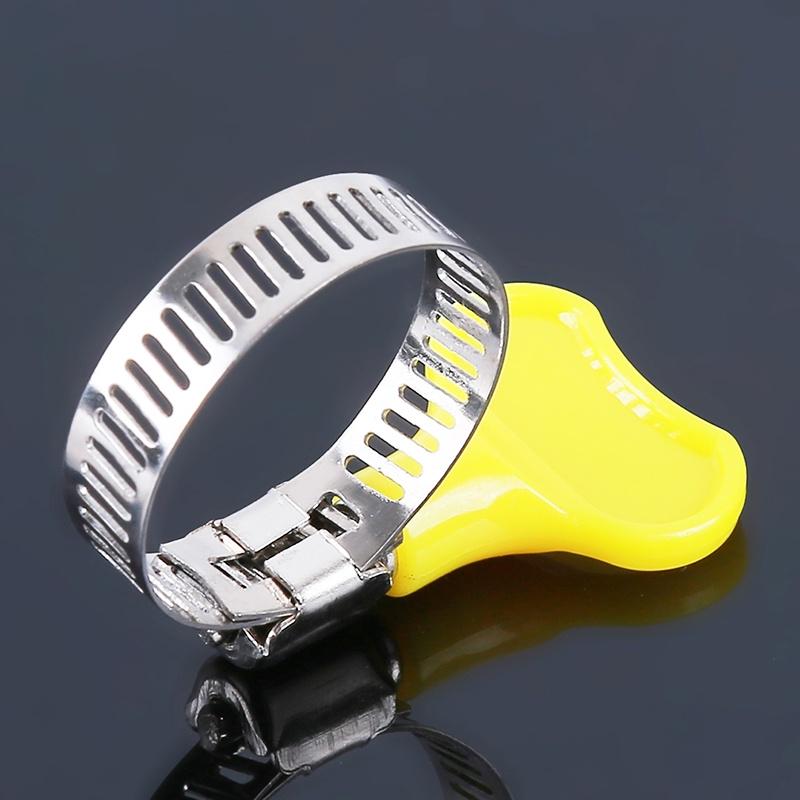 Buy Range Hose Clamp Handle Stainless Steel for Pipes Tube Adjustable ...