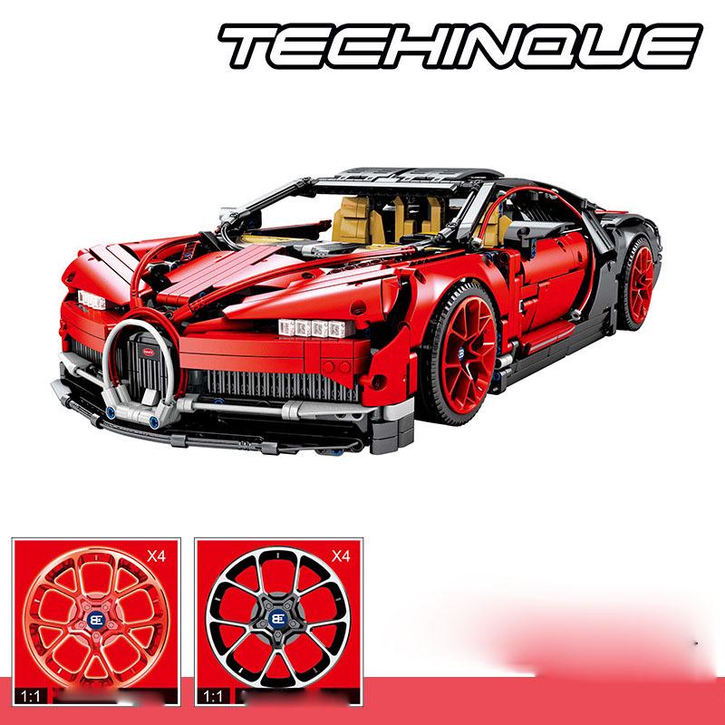 Bugatti Veyron Drift Sports Car Technology Building Blocks Toy Car ...