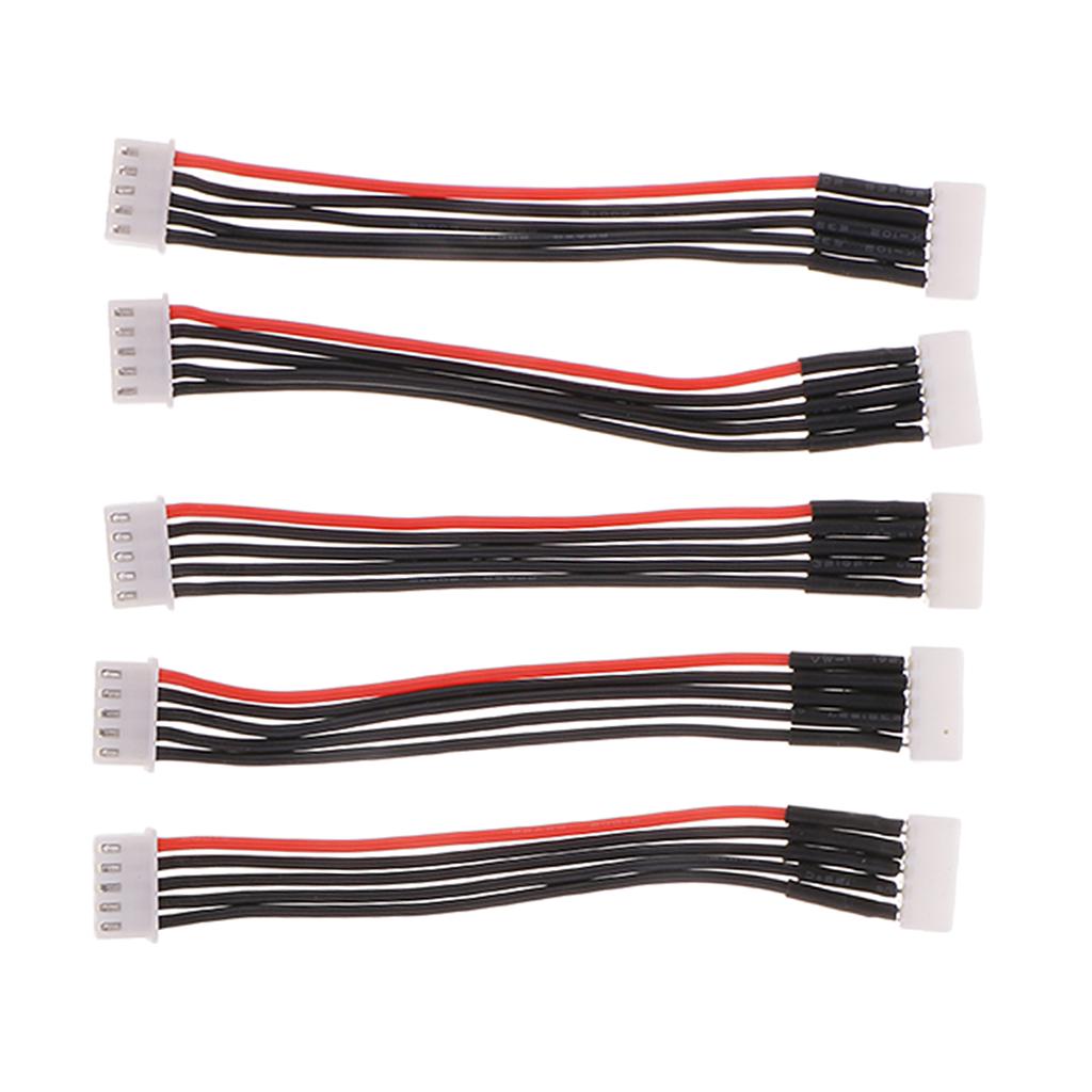 10PCS Silicone JSTXH Balance Cable 22AWG for Lipo Lithium Battery 6S 4S ...