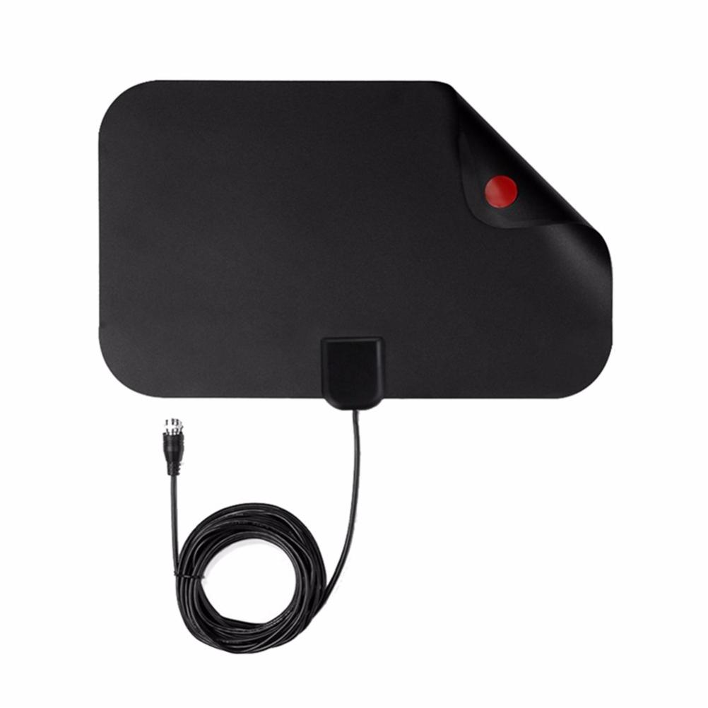 Buy 1 Pc Digital TV Antenna Professional High Gain Indoor Black 50 ...