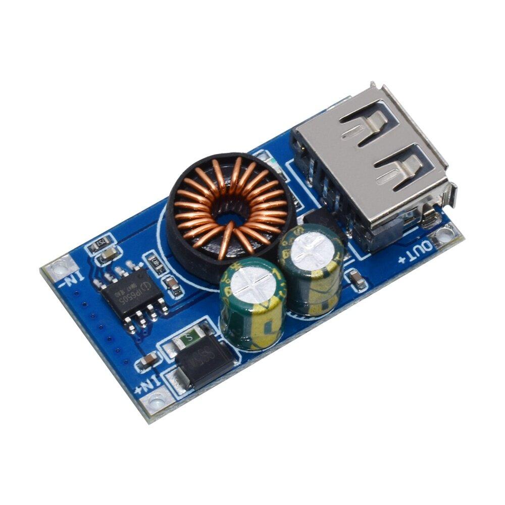 USB DC Step-Down Module 12V 24V To QC2.0 QC3.0 Fast Charge Mobile Phone ...