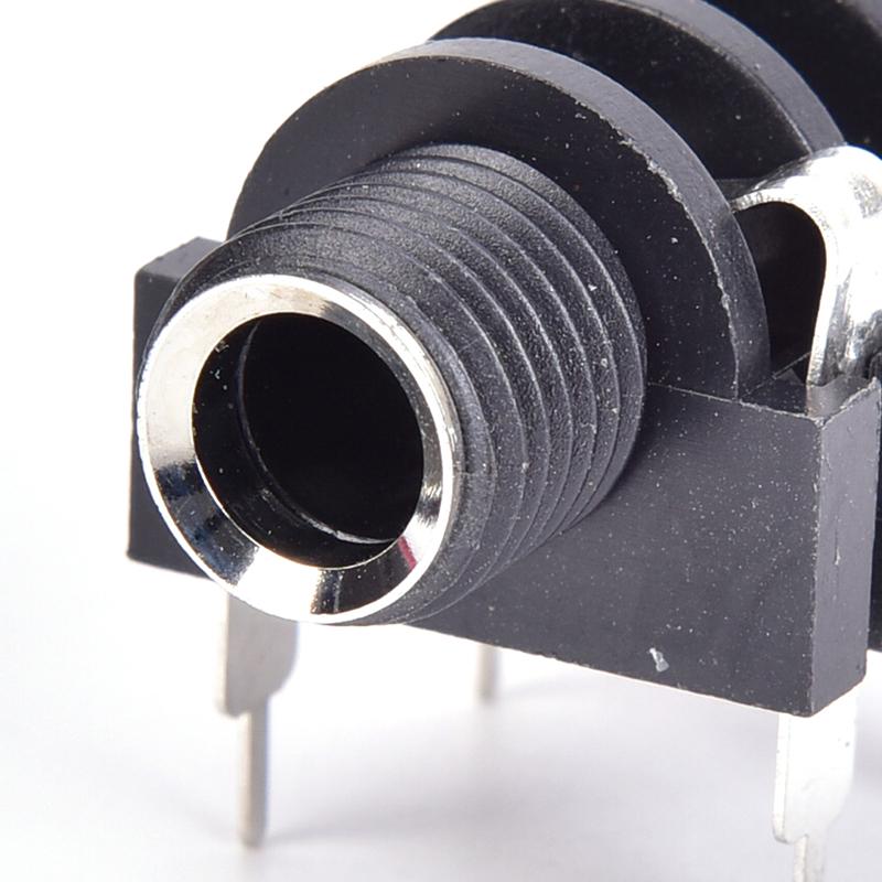 Buy 6.35Mm Stereo Mono Microphone Phone Jack PCB Switch Socket Panel ...