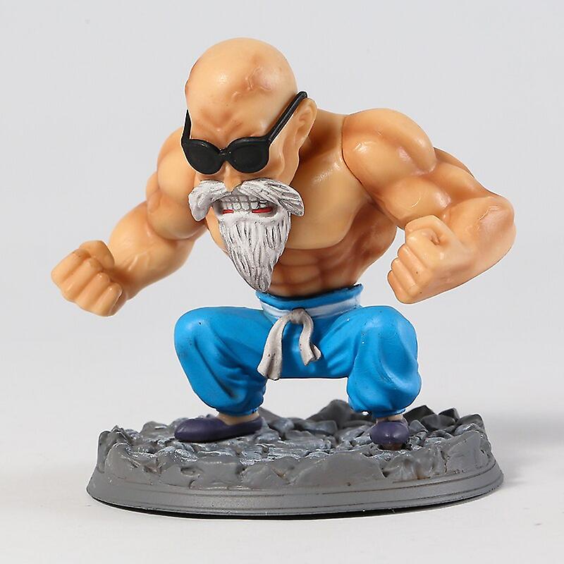 Buy Dragon Ball Z Master Roshi Kamesennin Figure Doll Pvc Desktop Toy ...