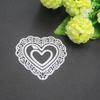 Heart-shaped Metal Cutting Dies Stencils for DIY Scrapbooking ...