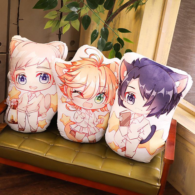 Cheap Anime The Promised Neverland Manga Peripheral Plushies Pillow ...