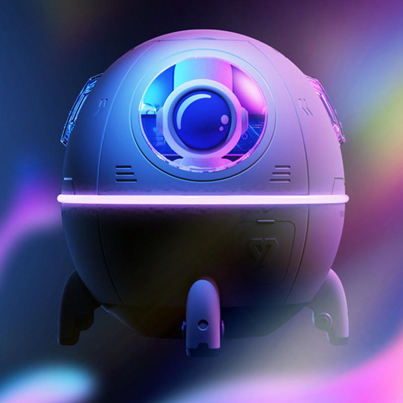 Cheap Portable Colorful Space Capsule Air Humidifier With 220ml Water ...