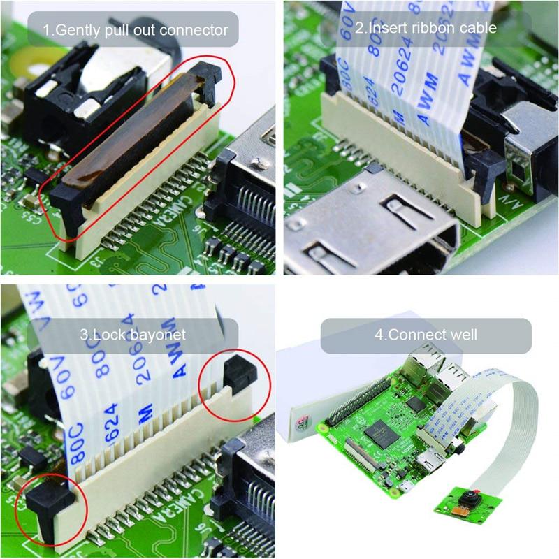 5M 1080p Sensor OV5647 Camera Video Module for Raspberry Pi Model A/B ...