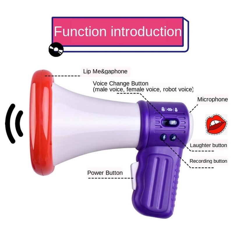 Big Mouth Loudspeaker Funny Recording Strange Voice Changer Variable ...