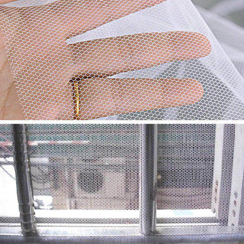 Buy 2 Pack Window Insect Screen Mesh Fly Mosquito Protection Kit 1.3mx1 ...
