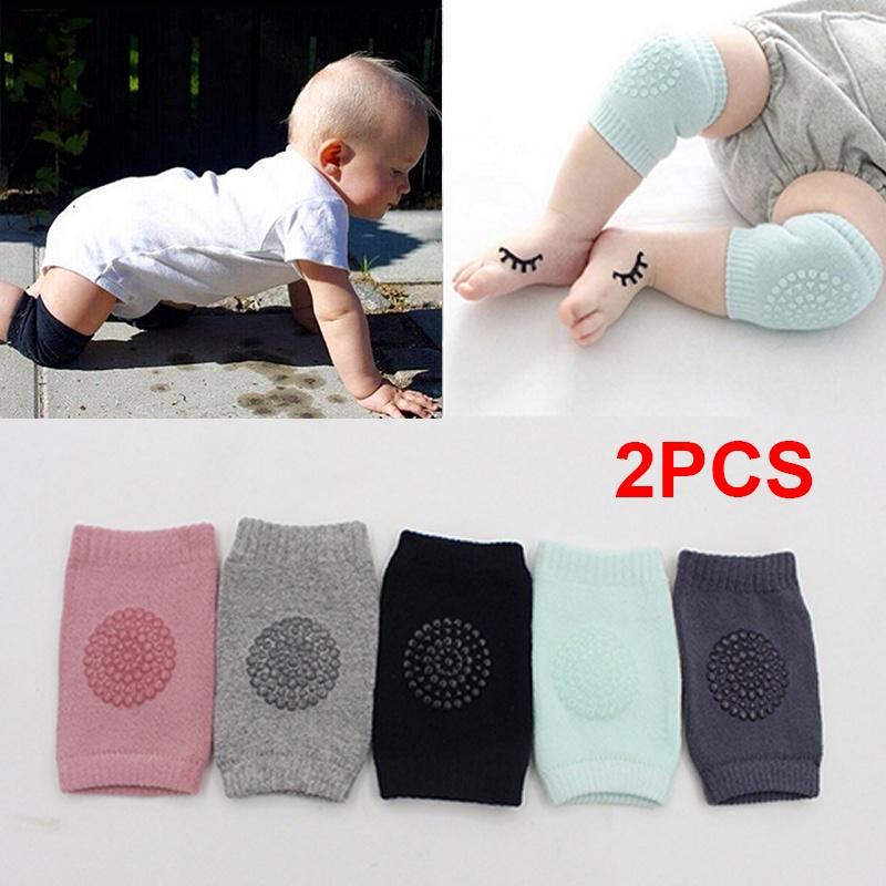 Buy New Soft Anti-slip Baby Knee Pads Kids Anti Slip Crawl Necessary ...