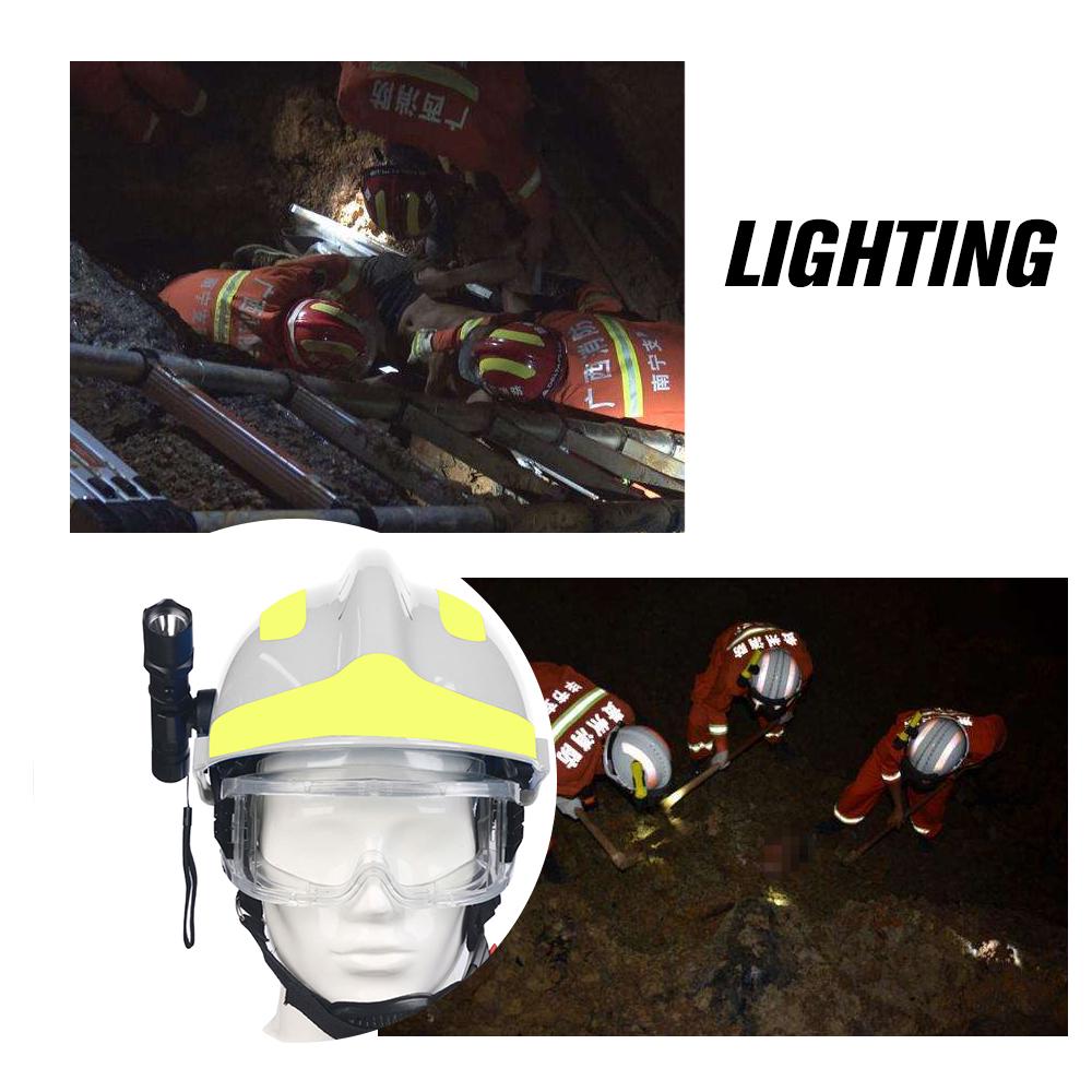Buy F2 Emergency Rescue Helmet Fire Fighter Safety Helmets Workplace ...