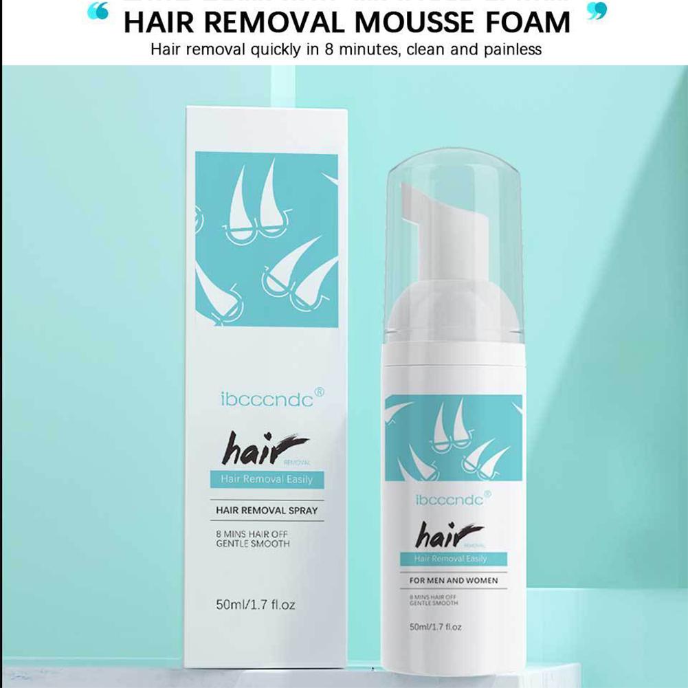Buy 50ML Painless Depilation Spray Hair Removal Spray Mousse Shaving ...