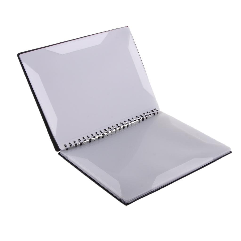 Buy Music Score Holder A4 Sheet Folder File 20 Pockets 40 White at ...