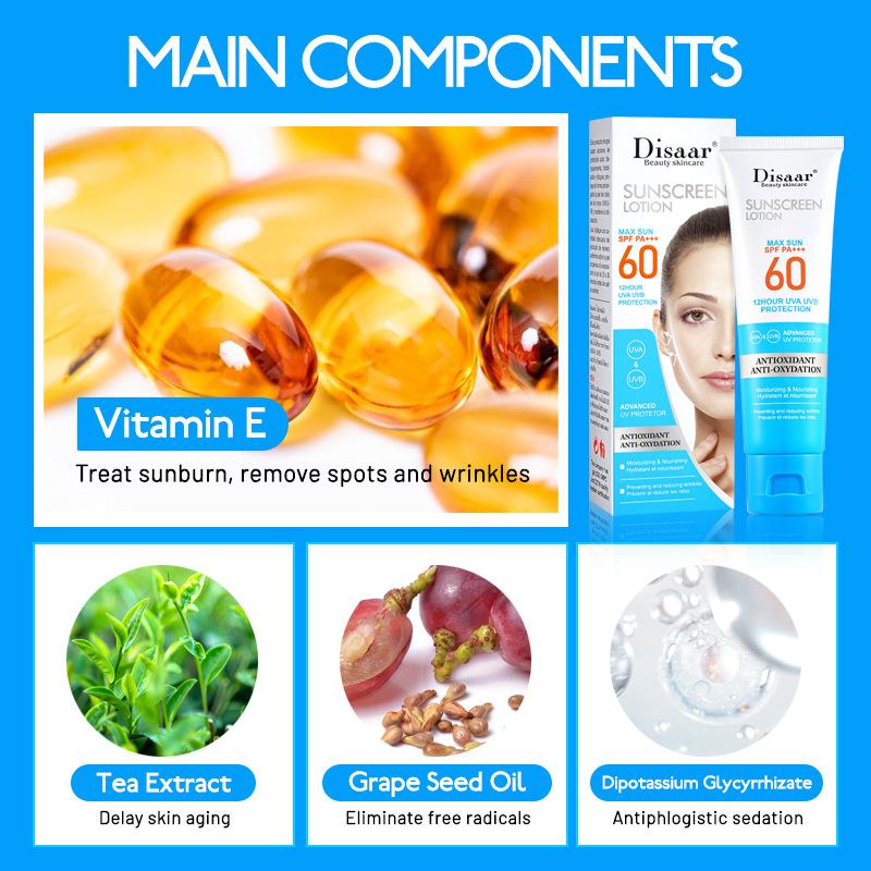Cheap DISAAR Sun Block Cream Spf 60 Whitening Sunscreen Cream Collagen ...