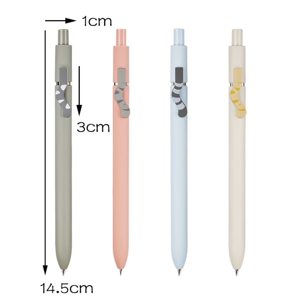 Satın alın Black Ink With Clip Writing Tool Cat Tail Signature Pen ...