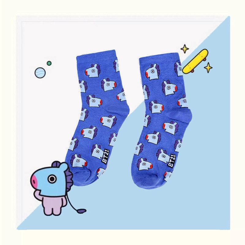 Buy KPOP Socks Cotton Mid Tube Socks Support Gift Sock at affordable ...