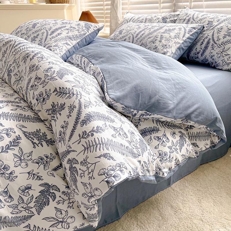 Cheap Spring Bedding Set Fashion Kids Single Double Queen Size Flat ...