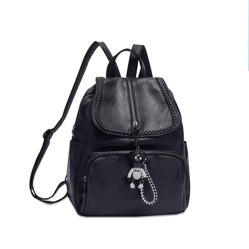 SCIONE Backpack Women Backpack 2019 Fashion Casual Wild Personality Pu ...