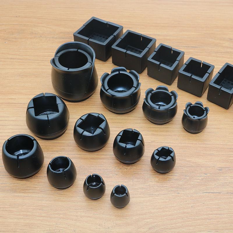 Buy 1/2/4pcs Prevent Scratches Table Leg Caps Floor Protectors Feet End ...