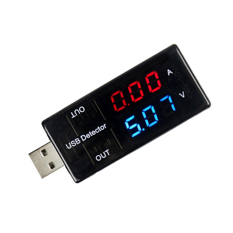 Buy USB Charger Detector Current Voltage Power Tester Dual Digital ...