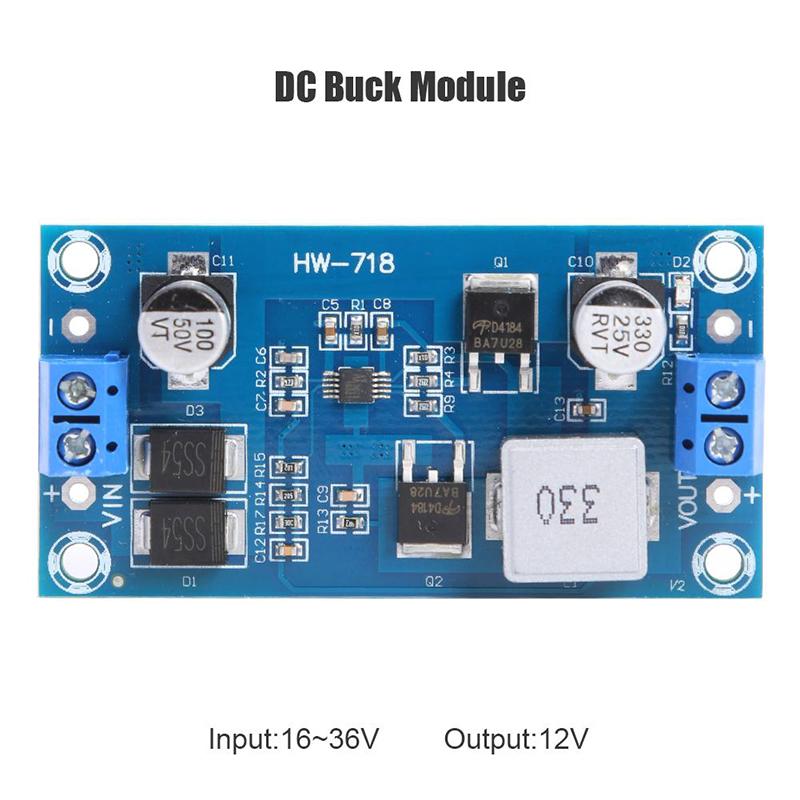 Buy XH-M250 Step Down Module DC-DC 12V 6A 72W High Power Power Supply ...
