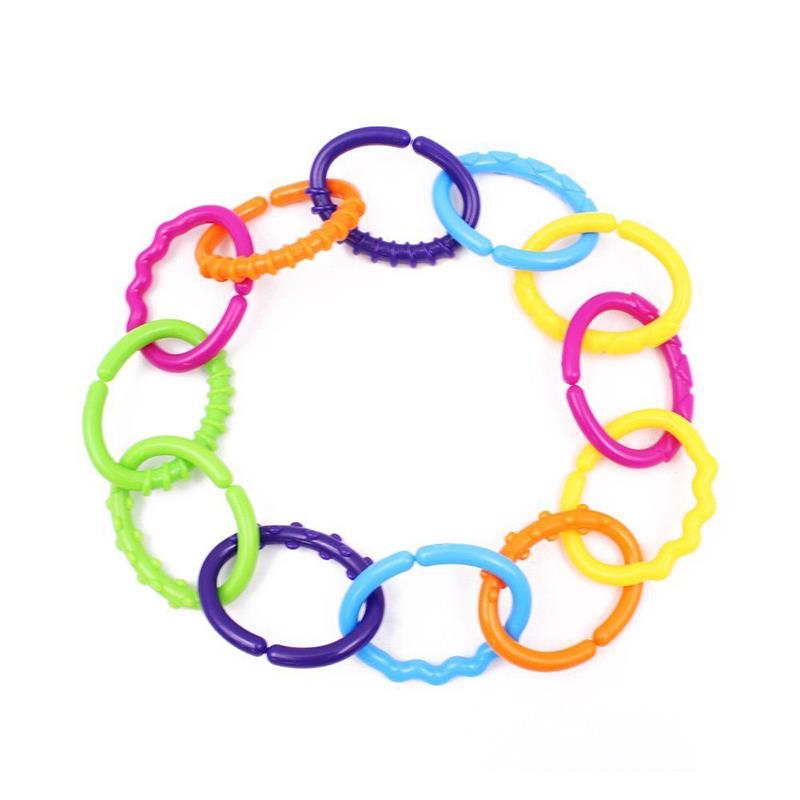 Buy Charm Baby Kids Plastic Links Ring Infant Stroller Gym Play Mat ...