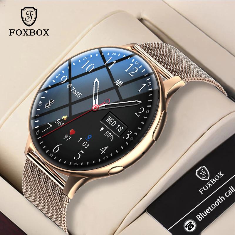 FOXBOX NFC Smart Watch Women New Local Music Playback Dial Call IP68 ...
