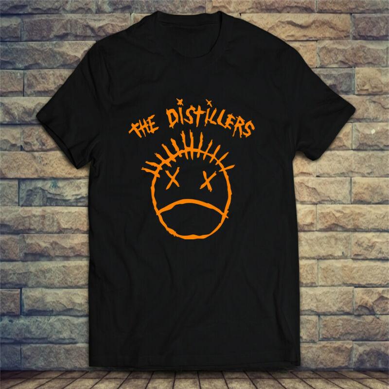 Satın alın The Distillers Punk Rock Band Logo Mens T-Shirt Cool Summer ...