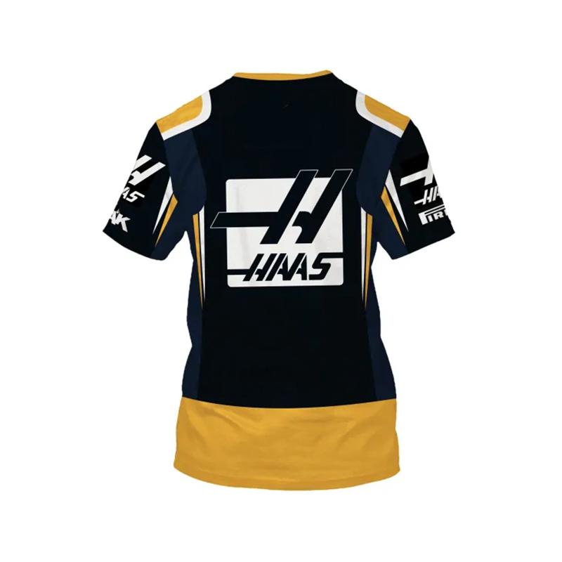 Buy T-shirts 2023 Haas Team T Shirt Formula One F1 Team Racing Car 3D ...