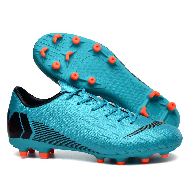 Buy Male Football Soccer Boots Athletic Soccer Shoe Leather Soccer ...