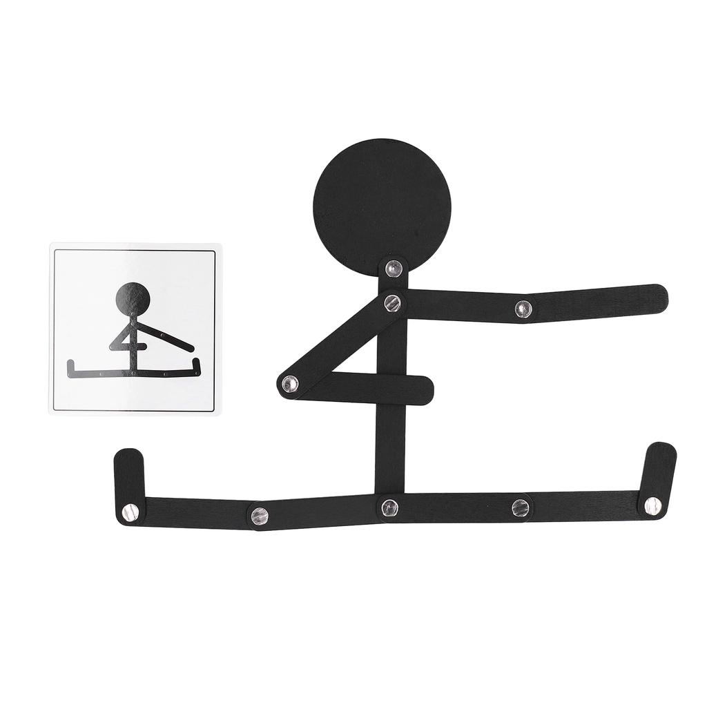 Buy Stickman Toys Exercising Coordination Burr Free Black Basswood ...