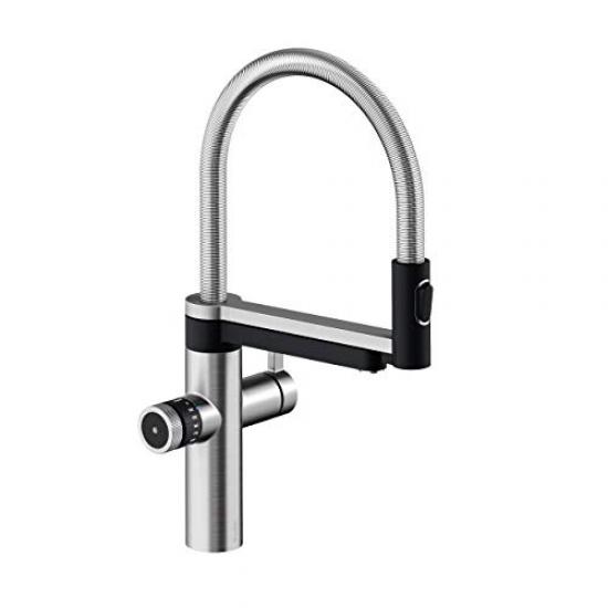 Blanco 526310 evol-s pro hot & filter robinet de cuisine en acier ...