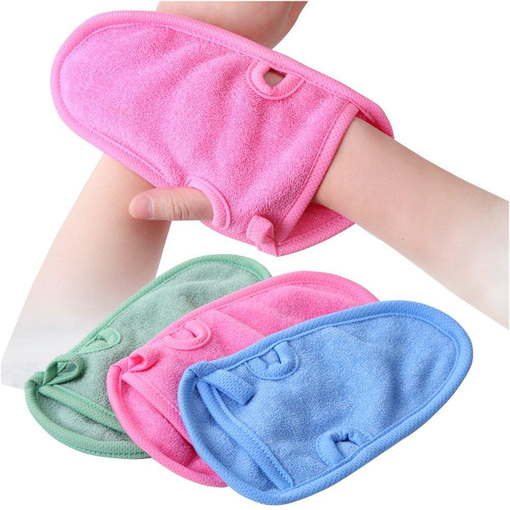 Buy Back Rubbing Gloves Bathing Glove Exfoliating Gloves Bath Towel ...