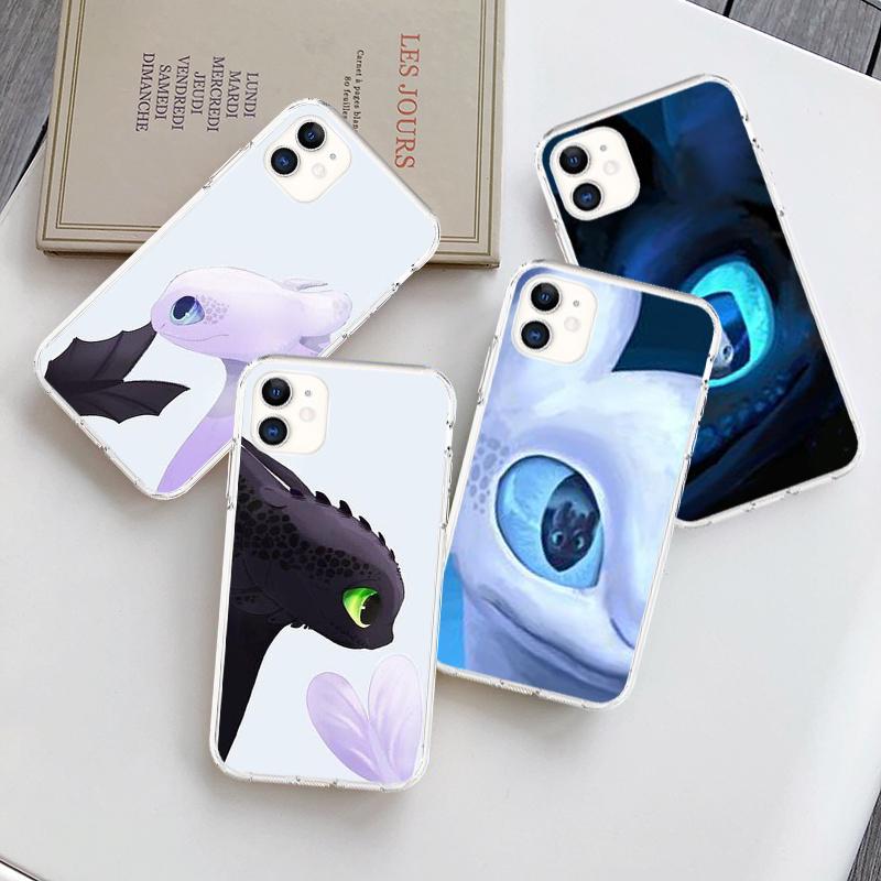 Buy Toothless Dragon Transparent Mobile Phone Cases for iPhone 6/7/8 ...