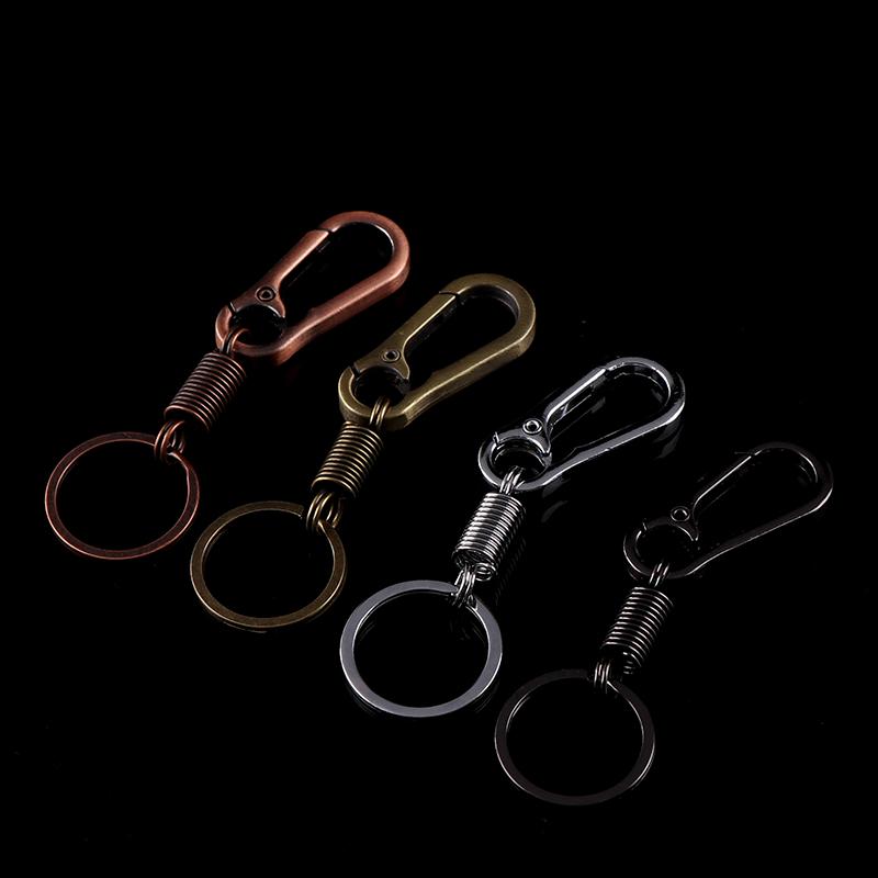 Satın alın Spring Gourd Buckle Belt Clip Loop Metal Key Chain Men Car ...