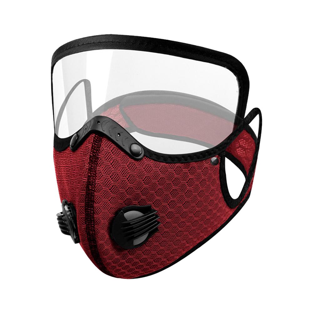 Buy Cycling Face Shield Outdoor Cover with Breathing Valve at ...