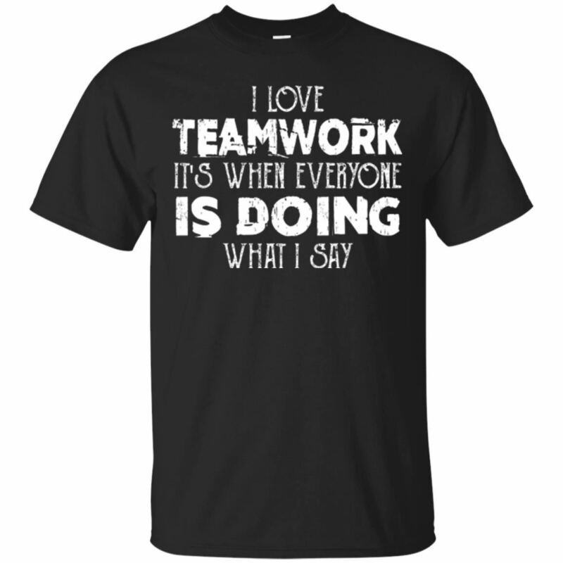 Buy Funny Shirt Teamwork Unisex Tees Aesthetic Shirt Print Tshirt Men ...