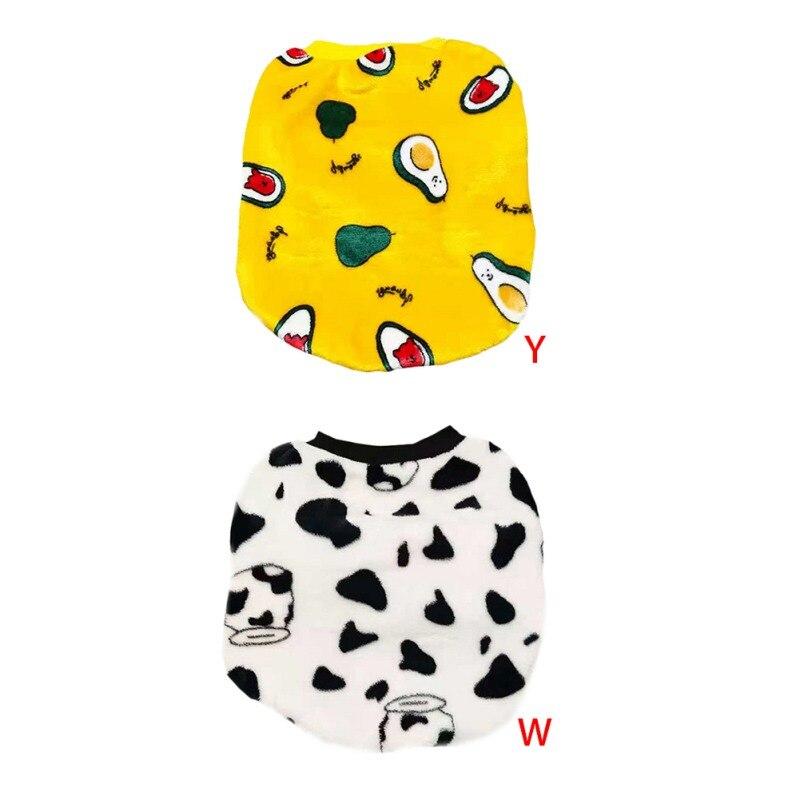 Cow Costume Pet Dog Cloth Dog Pullover Clothes Puppy Doggy Sleeping ...