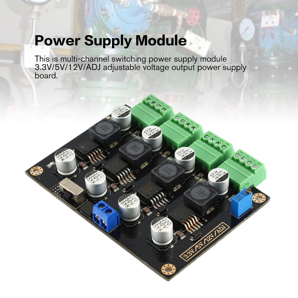 Buy Big Dipper Multi-CHs Switch Power Supply Module 3.3V/5V/12V/ADJ ...