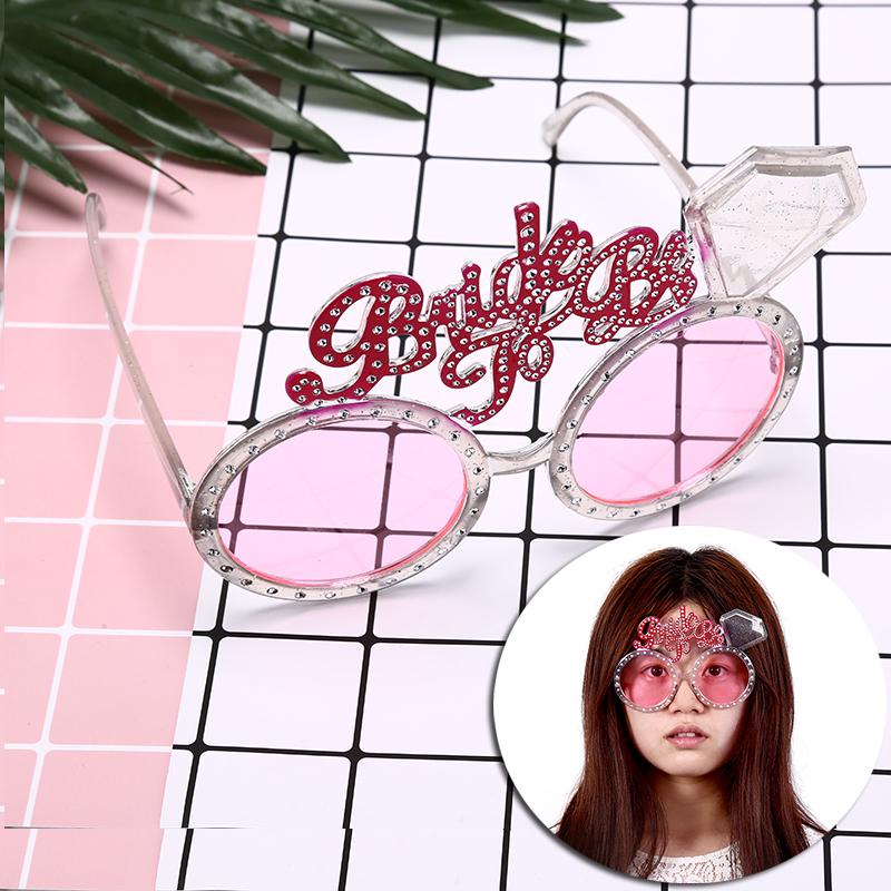 Buy Bride to be glasses kawaii wedding party hen party accessories team ...