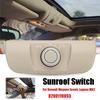 Buy 8200119893 Car Sunroof Window Control Switch Knob With Panel Beige ...